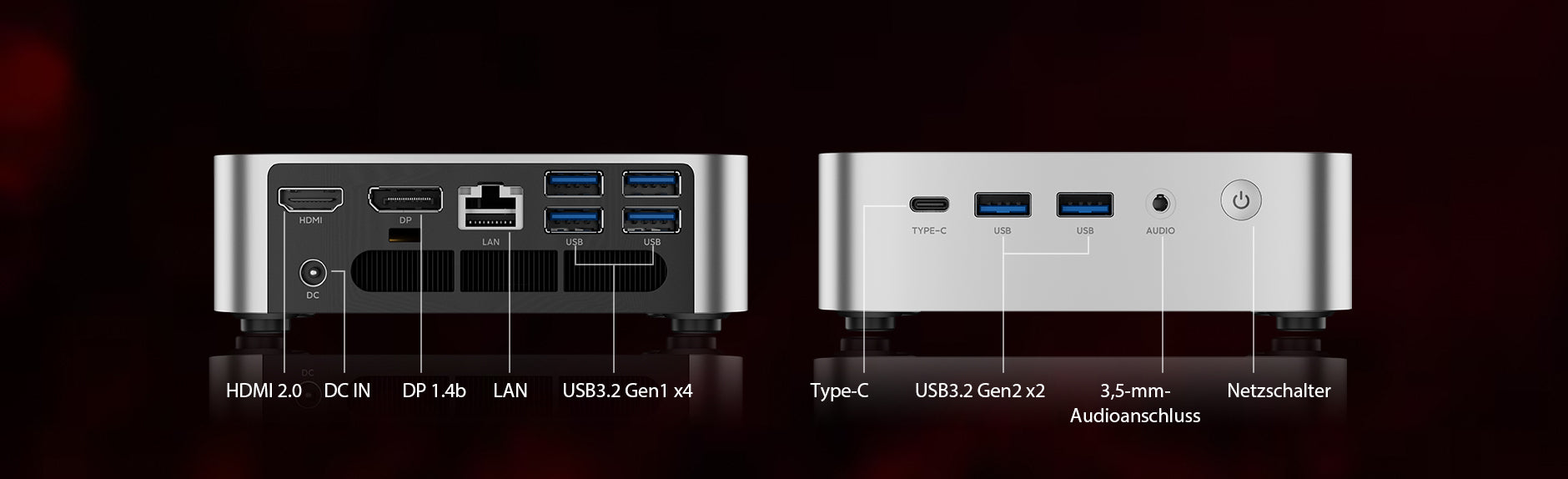 ACEMAGIC K1 AMD Ryzen 3 3300U/4300U/R2544 Mini PC – ACEMAGIC DE